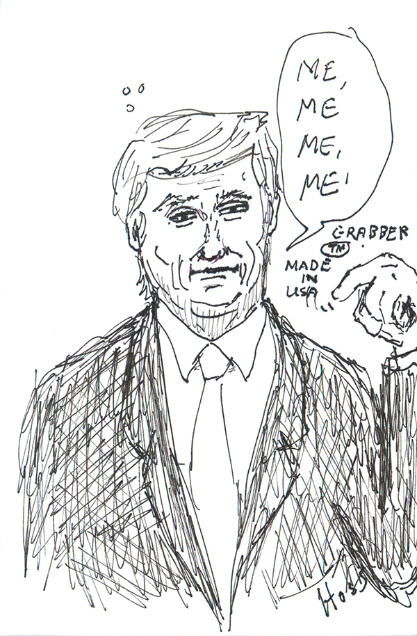 Audience drawings from Carousel: The Political Show – Carousel